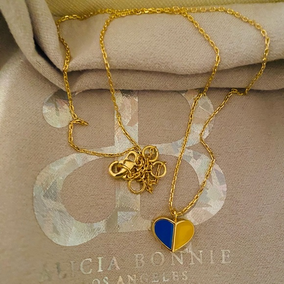 Alicia Bonnie | Jewelry | Alicia Bonnie Necklace With Box Dust Bag 7 ...